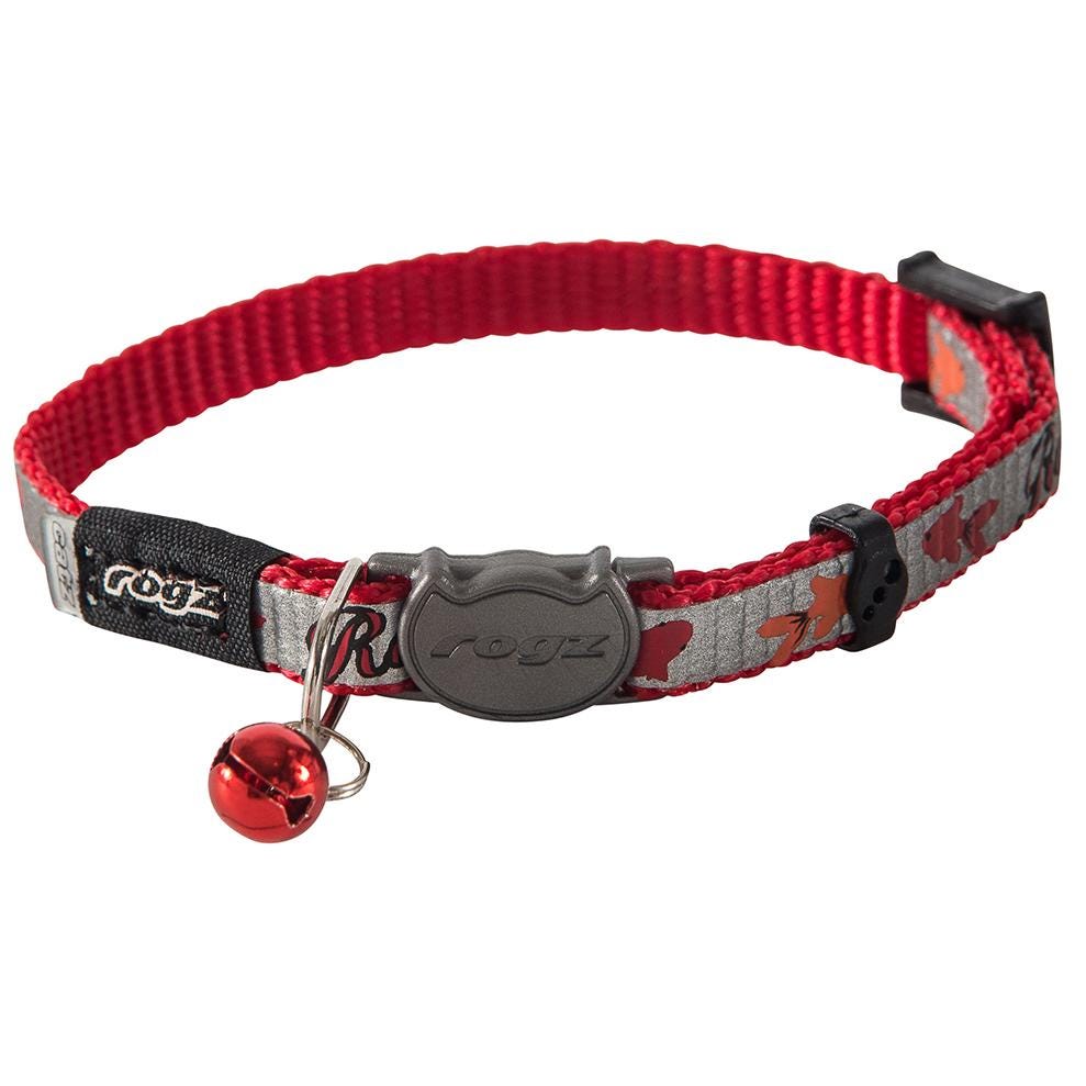 Rogz Reflectocat Safeloc Collar - Black Cat 8Mm – Best Friends Pets Rogz Reflectocat Safeloc Collar - Black Cat 8Mm – Best Friends Pets
